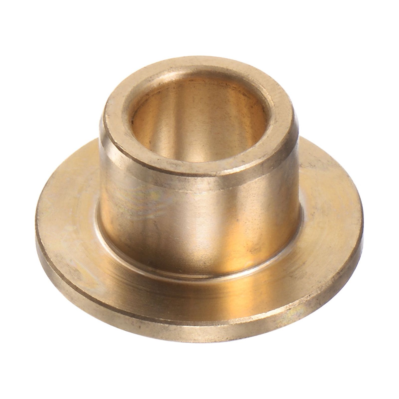 Flange Bearing Sleeve 8mm x 12mm x 10mm Bronze Self Lubricating ...