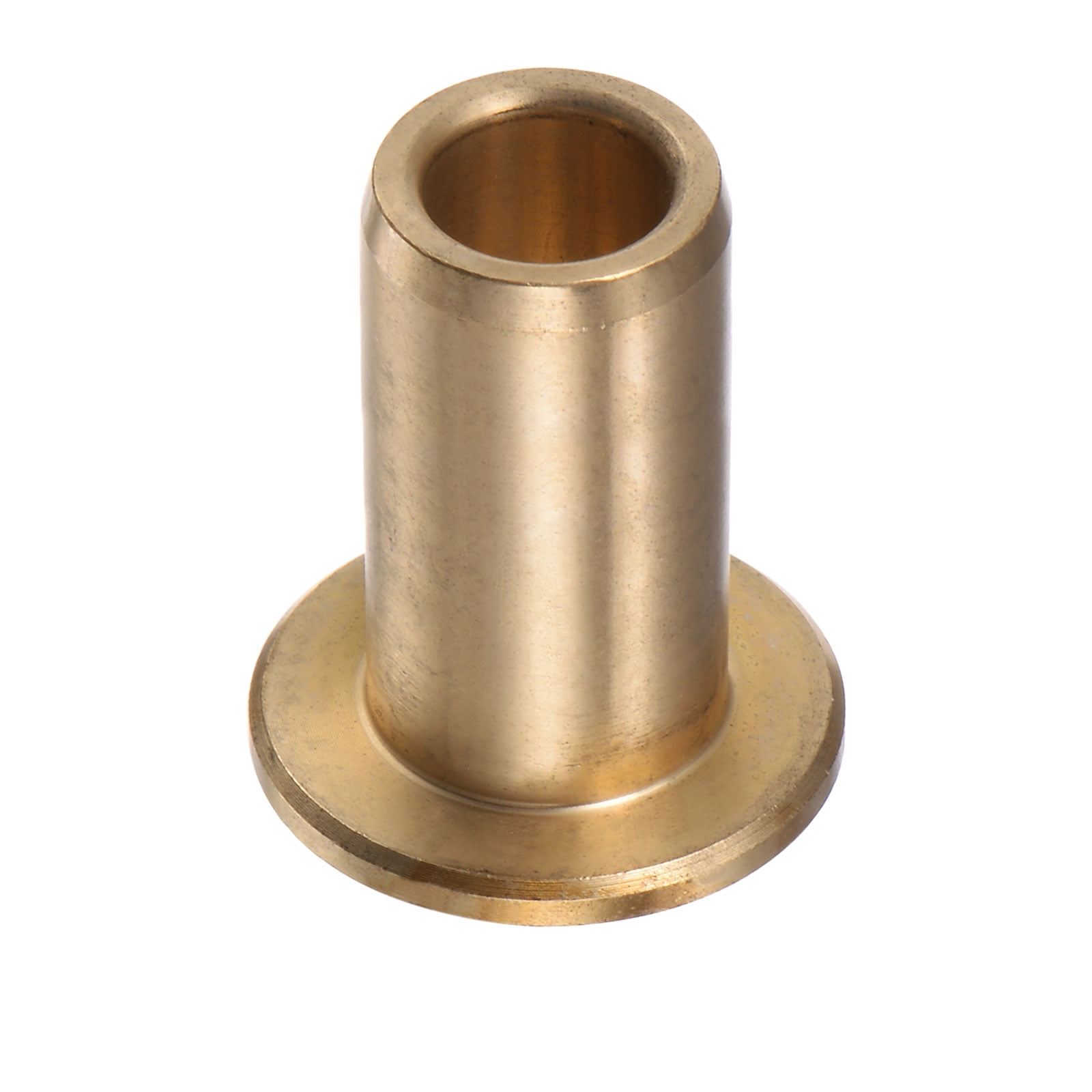 Flange Bearing Sleeve 8mm x 12mm x 25mm Bronze Self Lubricating ...