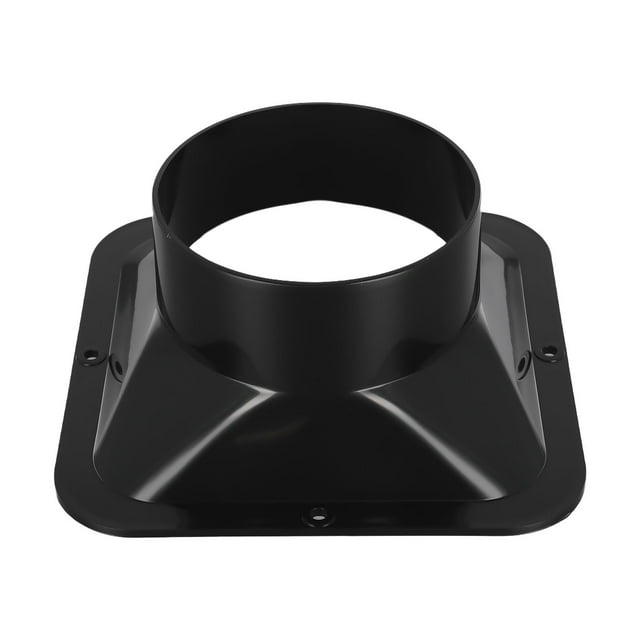 Flange Connector 100/110/150/200MM ABS Plastic For Ventilation Pipe Air ...