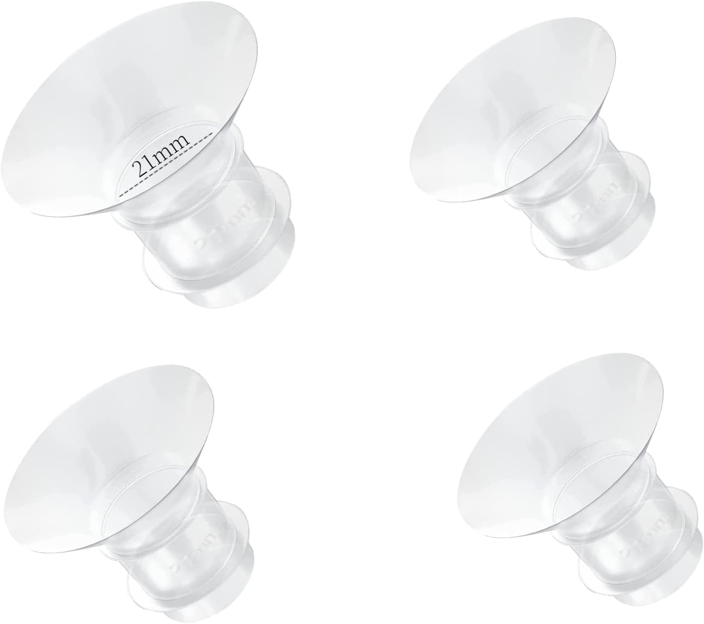 Flange Inserts 13/15/17/19/21mm 5pcs,Suitable for Medela,Spectra 24mm ...