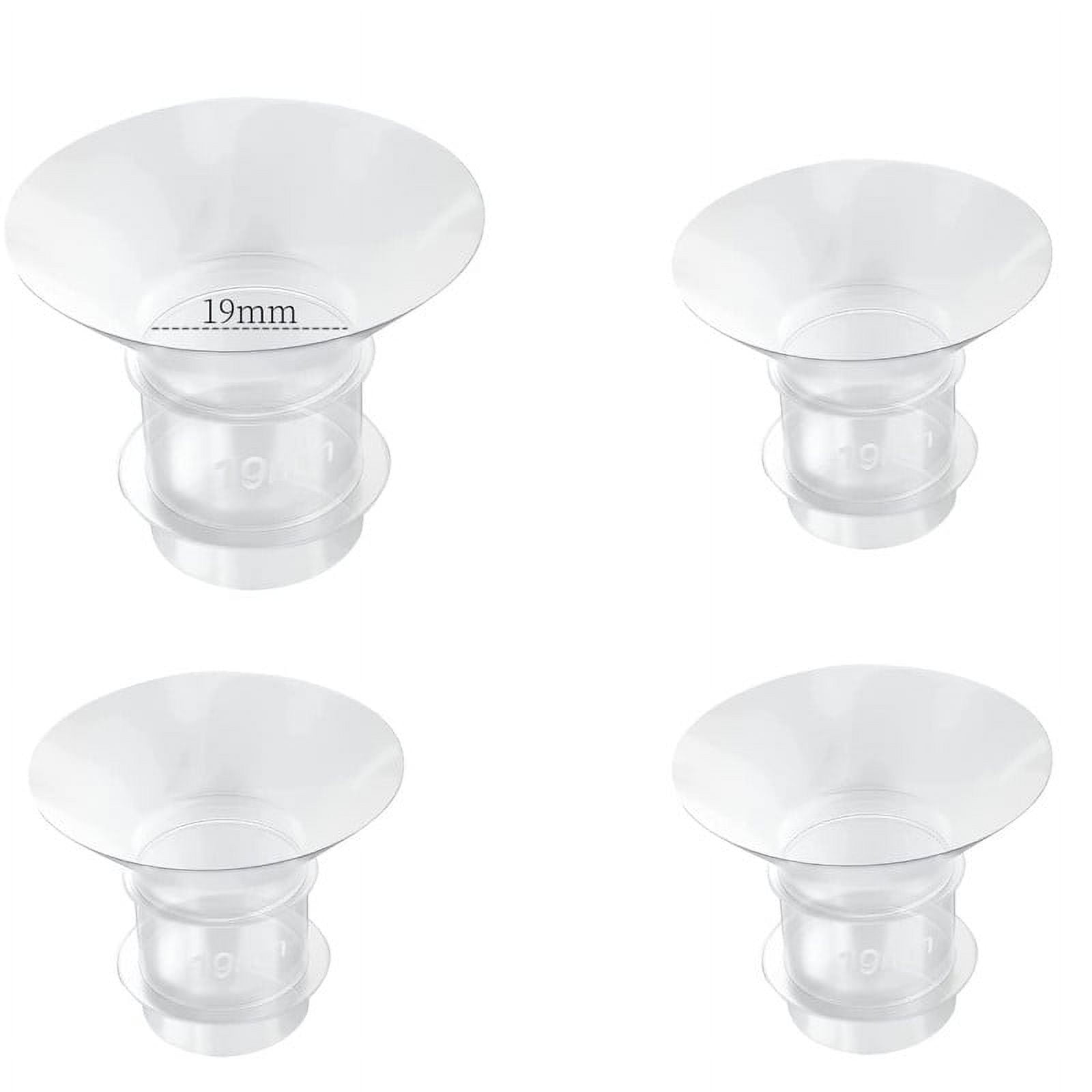 Flange Inserts 19mm for Breast Pump Comfort - Compatible with Momcozy ...