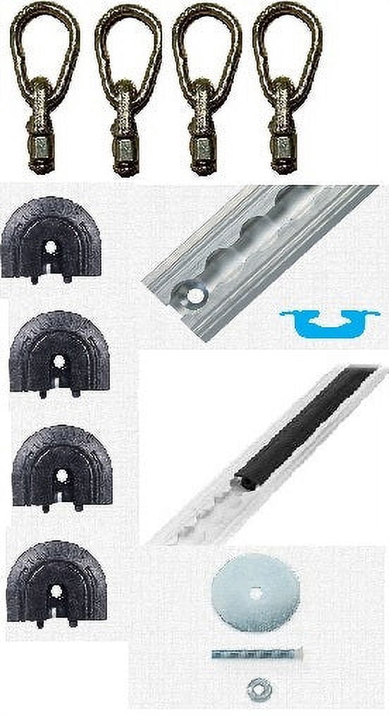 Flange L Track Complete Bus/Van Kit | LT3FK - Walmart.com