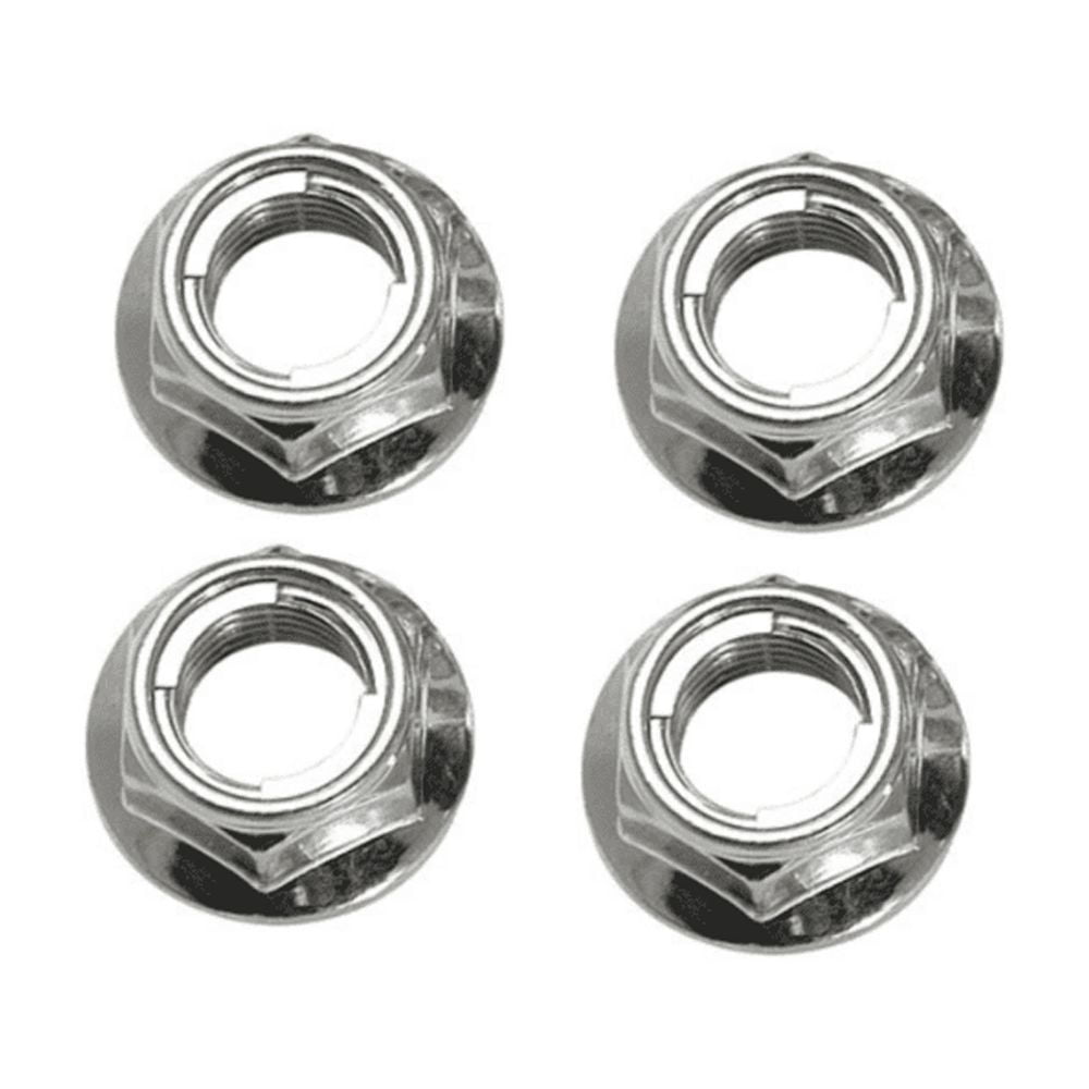 Flange Locking Lug Nut 10mm x 1.25mm Thread Pitch (4pk) for Suzuki King ...