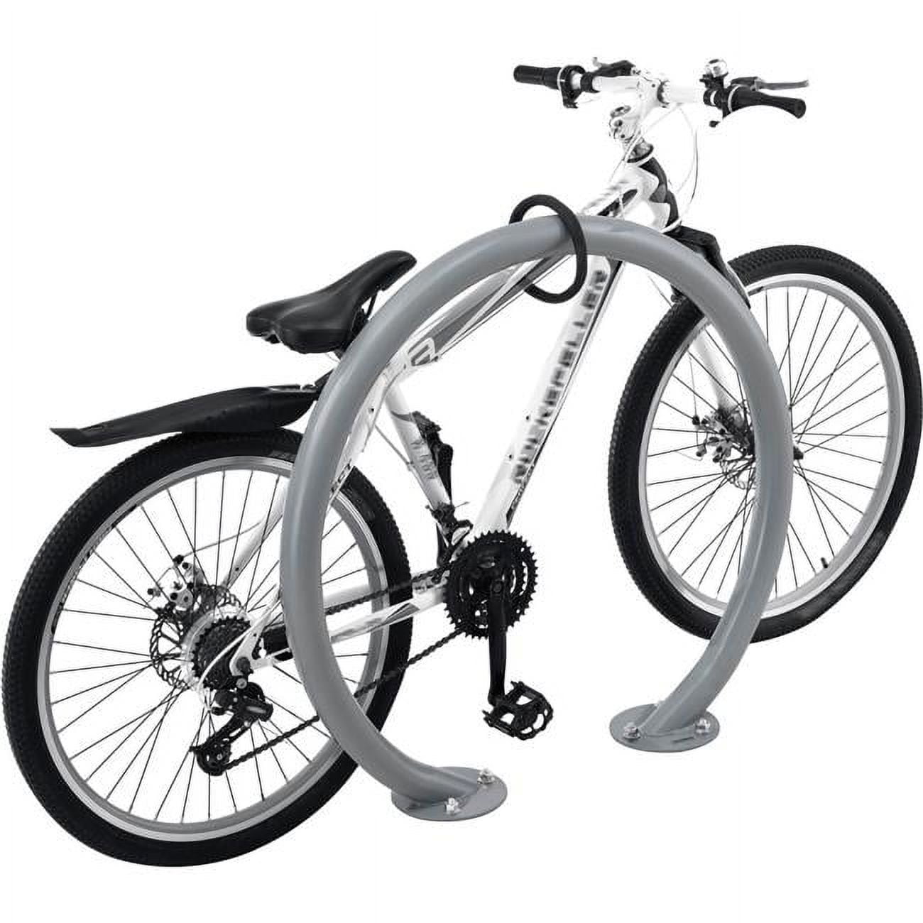 Flange Mount Circle Bike Rack, Gray - Walmart.com