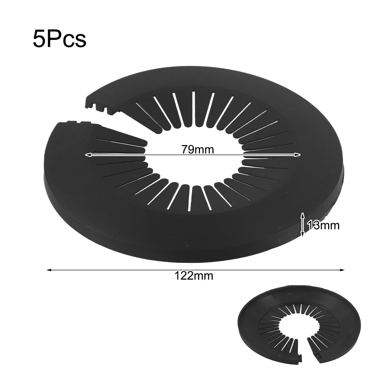 Flange Pipe Cover 5Pcs Decorative Rosette For Heating Pipes Wall Pipe ...