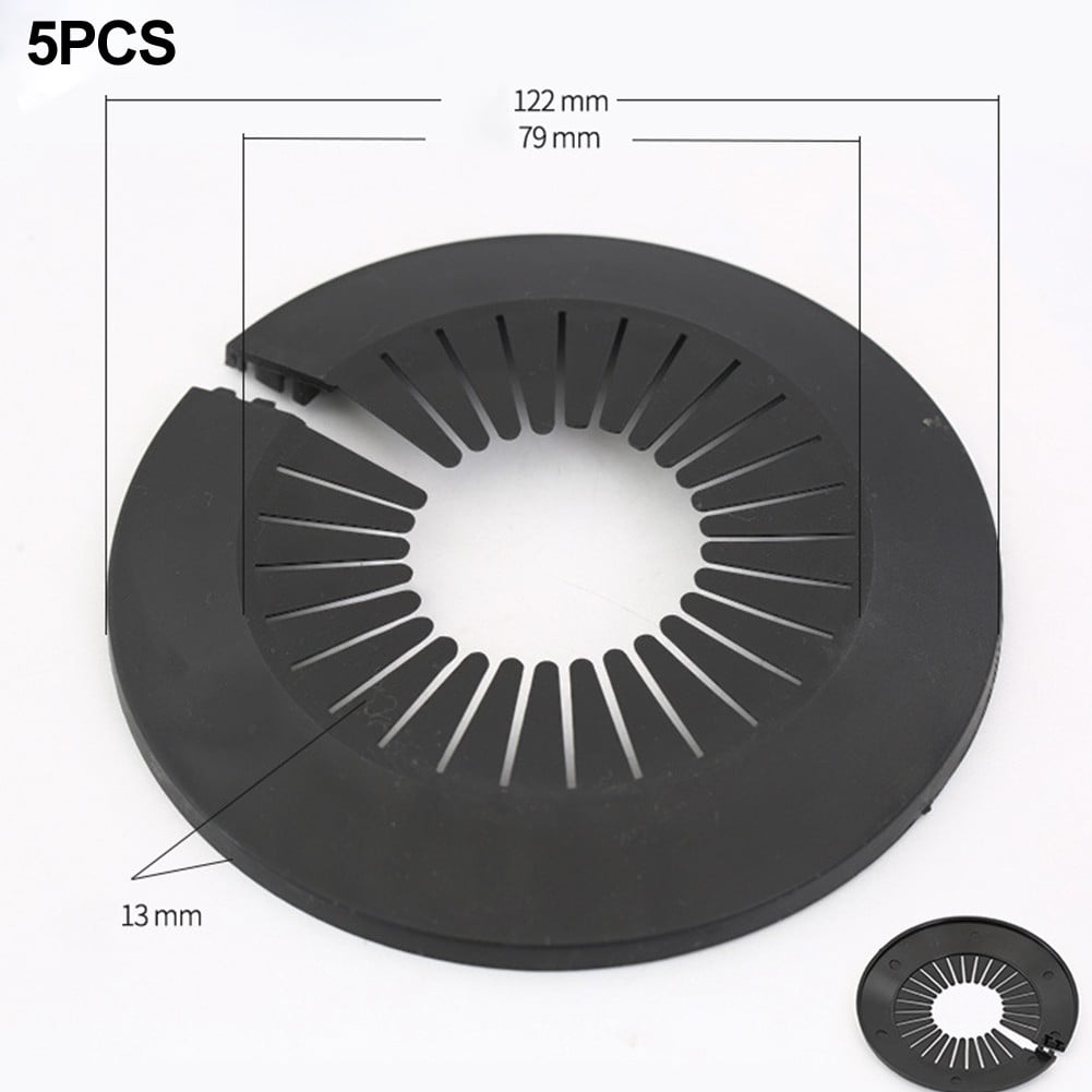 Flange Pipe Cover 5pcs Decorative Rosette for Heating Pipes Wall Pipe ...