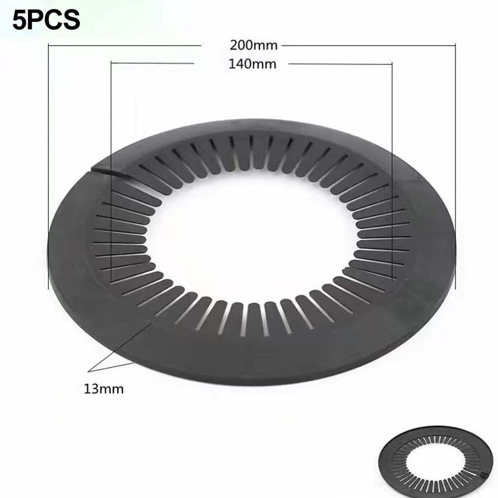 Flange Pipe Cover 5pcs Decorative Rosette for Heating Pipes Wall Pipe ...