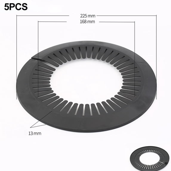Flange Pipe Cover 5pcs Decorative Rosette for Heating Pipes Wall Pipe ...