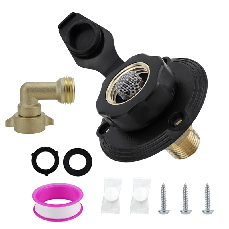 Flange Ring Leak Proof Threaded Connector with Check Valve for Rv Boat ...