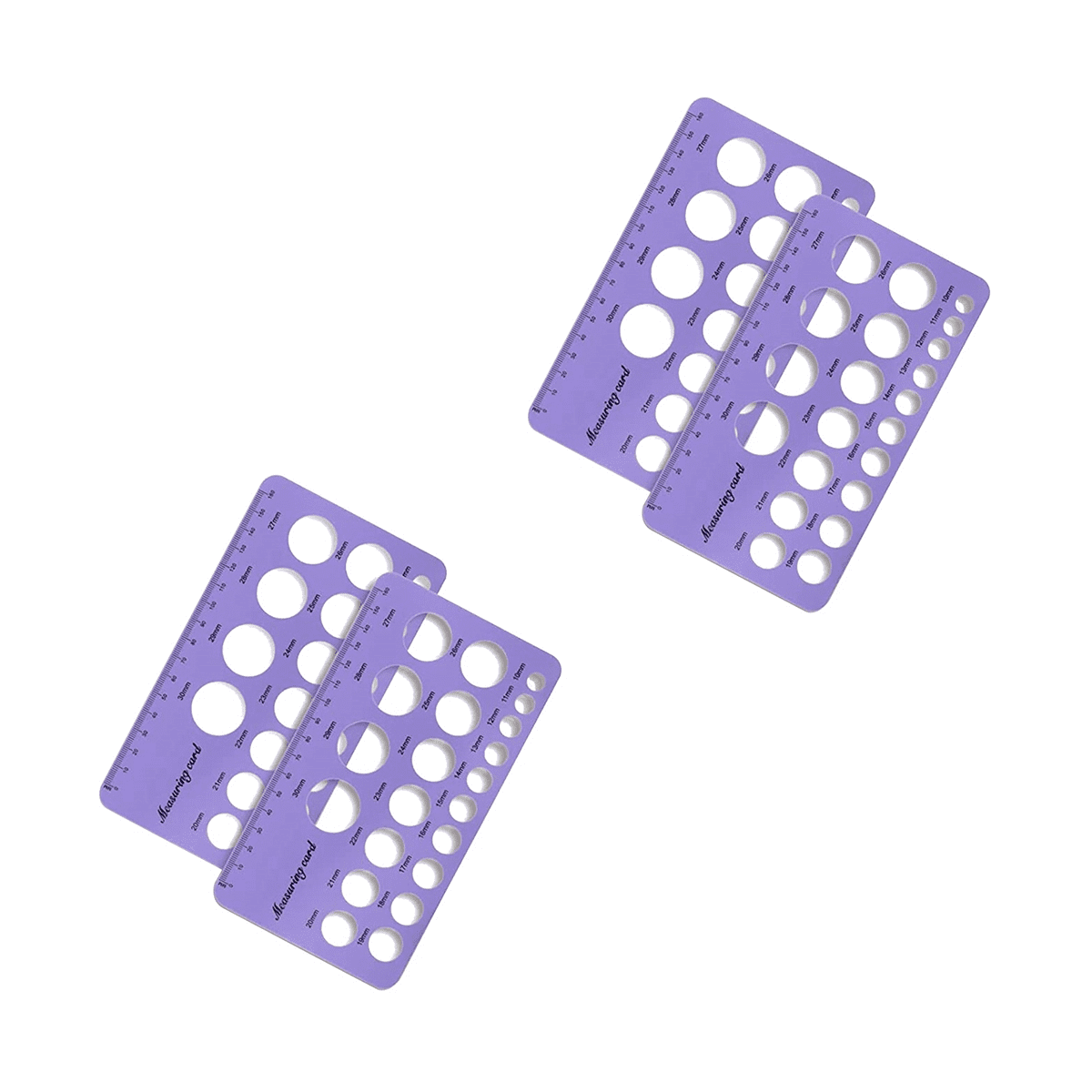 Flange Silicone Nipple Ruler Size Measuring Soft Sizer, Breast Pump ...