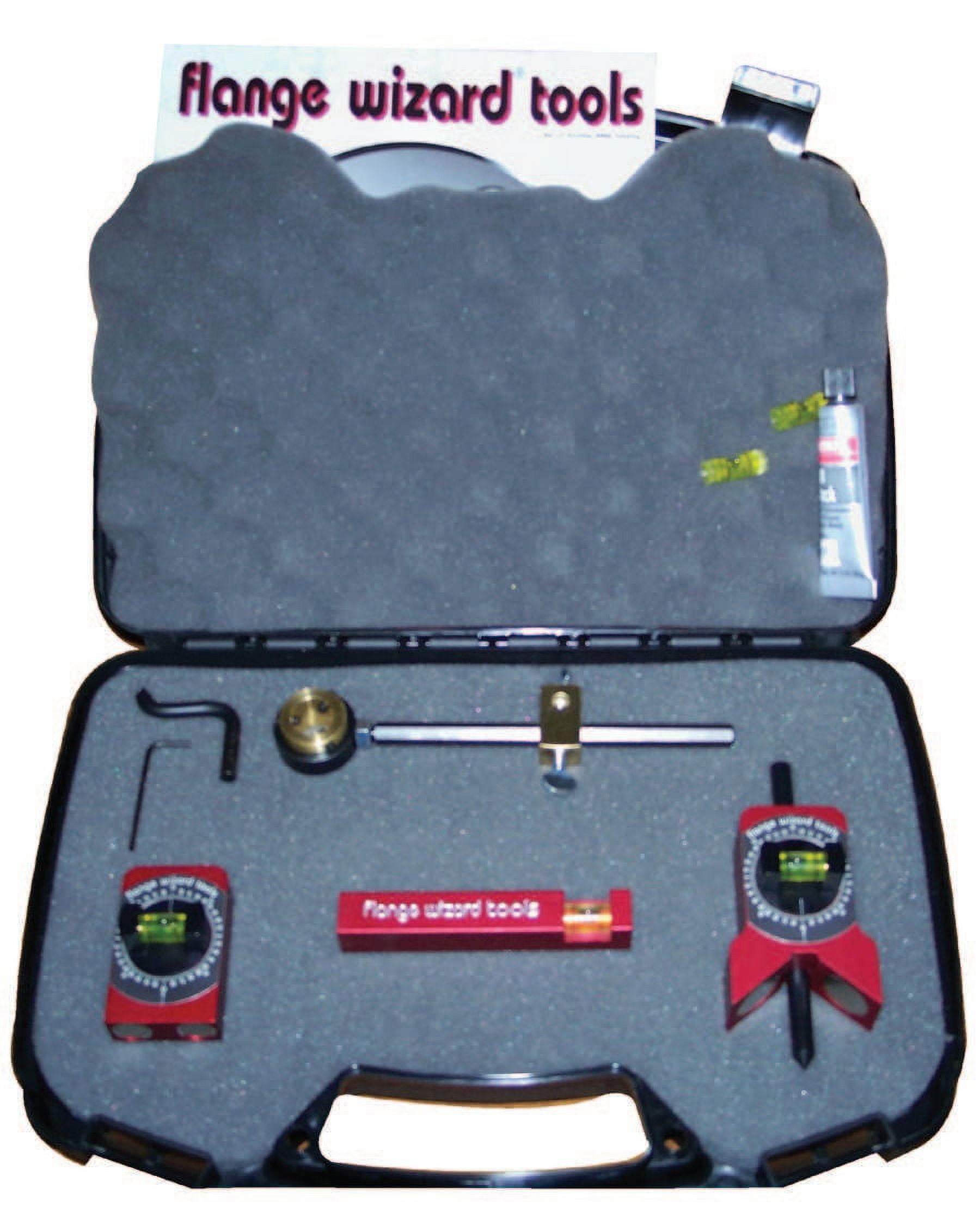 Flange Wizard Lil' Wiz Tool Kits, Repair Kit; Circle Wiz; Level; Tape ...