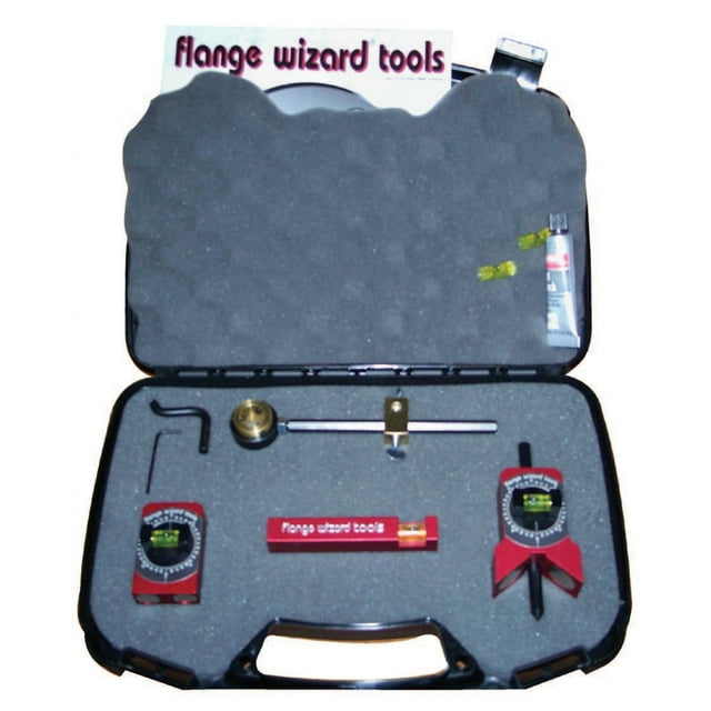 Flange Wizard Lil' Wiz Tool Kits, Repair Kit; Circle Wiz; Level; Tape ...