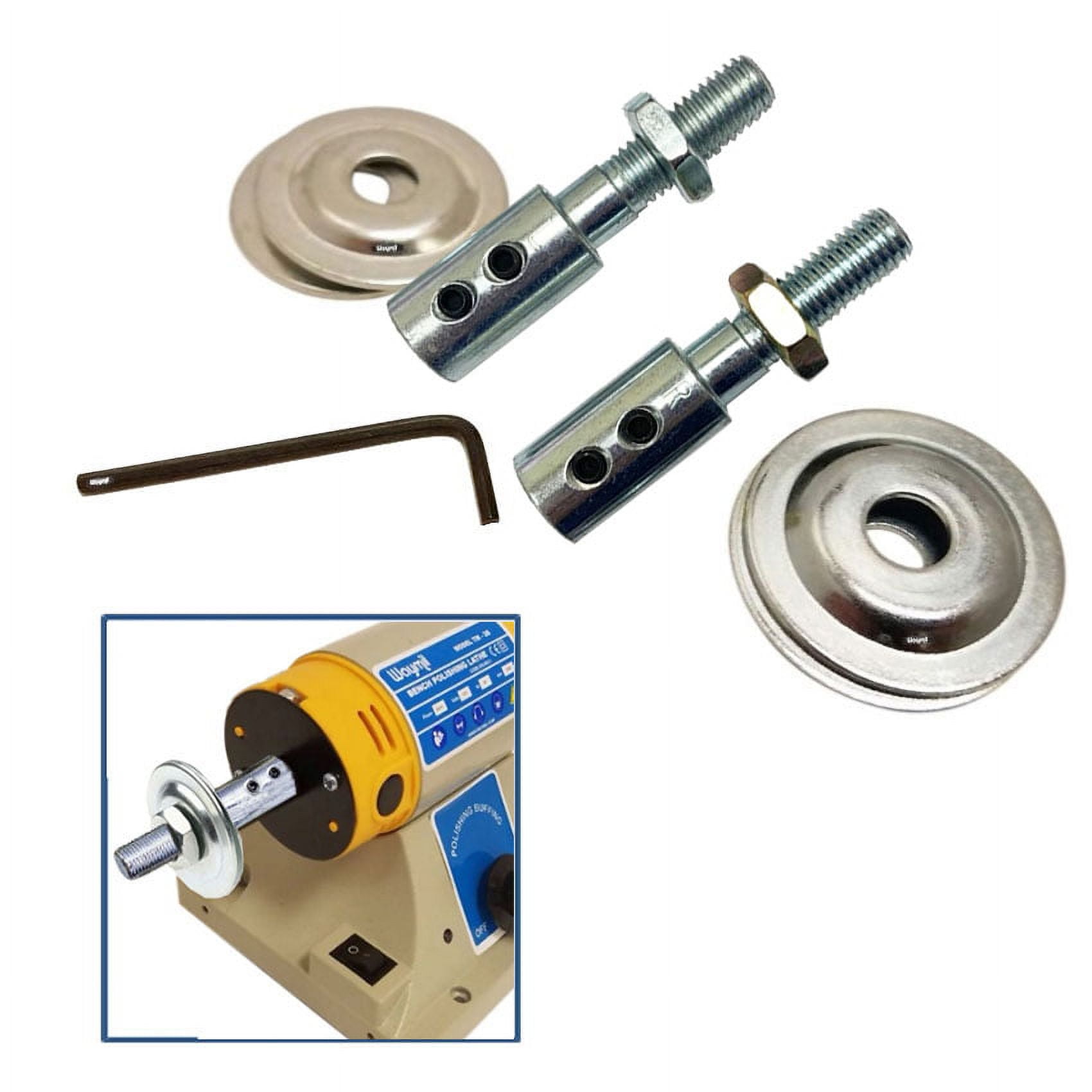 Flanged Arbor Set For Motor Shafts Motor 8.00 mm motor Shafts-Grinder ...