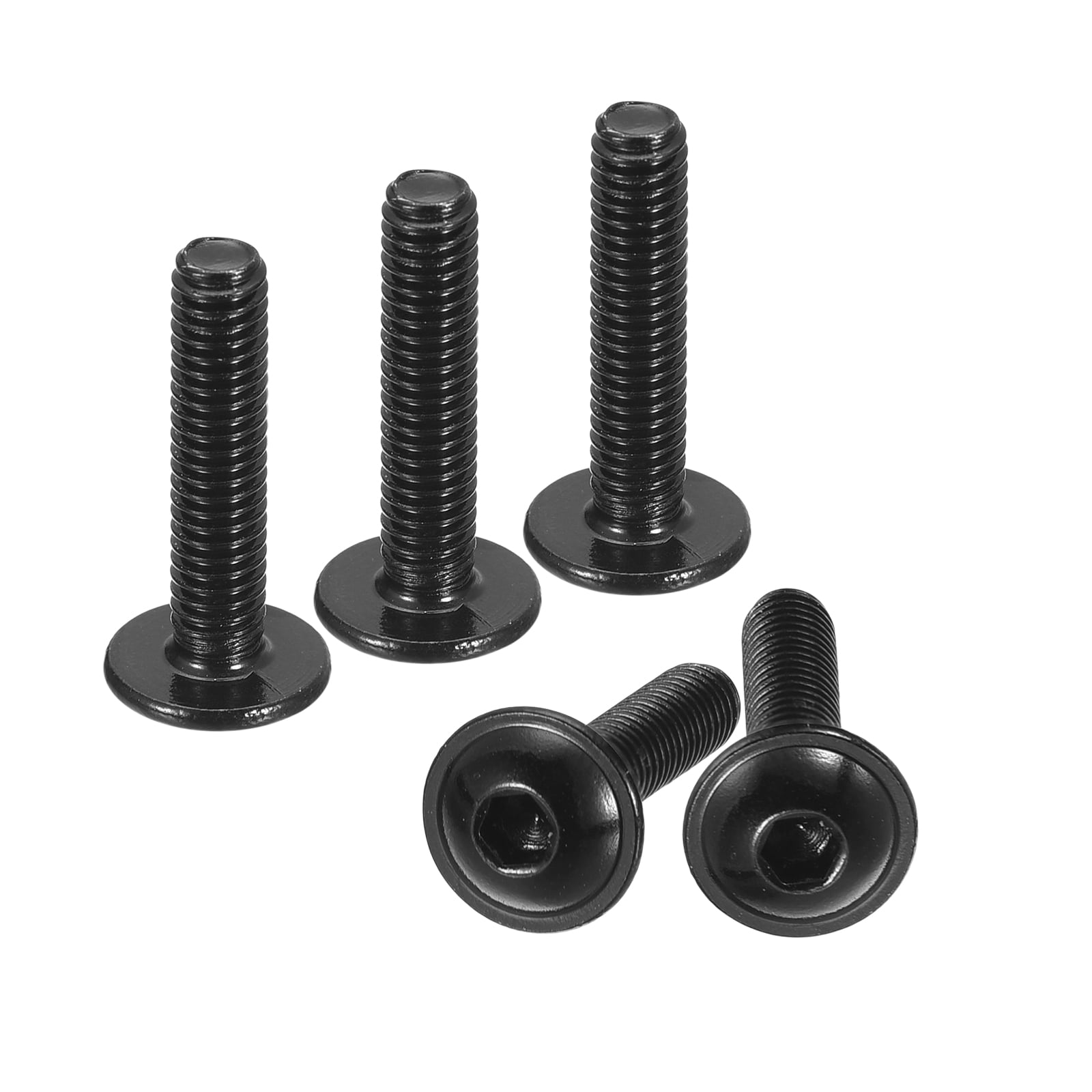 Flanged Button Head Socket Cap Screws, 25 Pack M4x18mm 304 Stainless ...