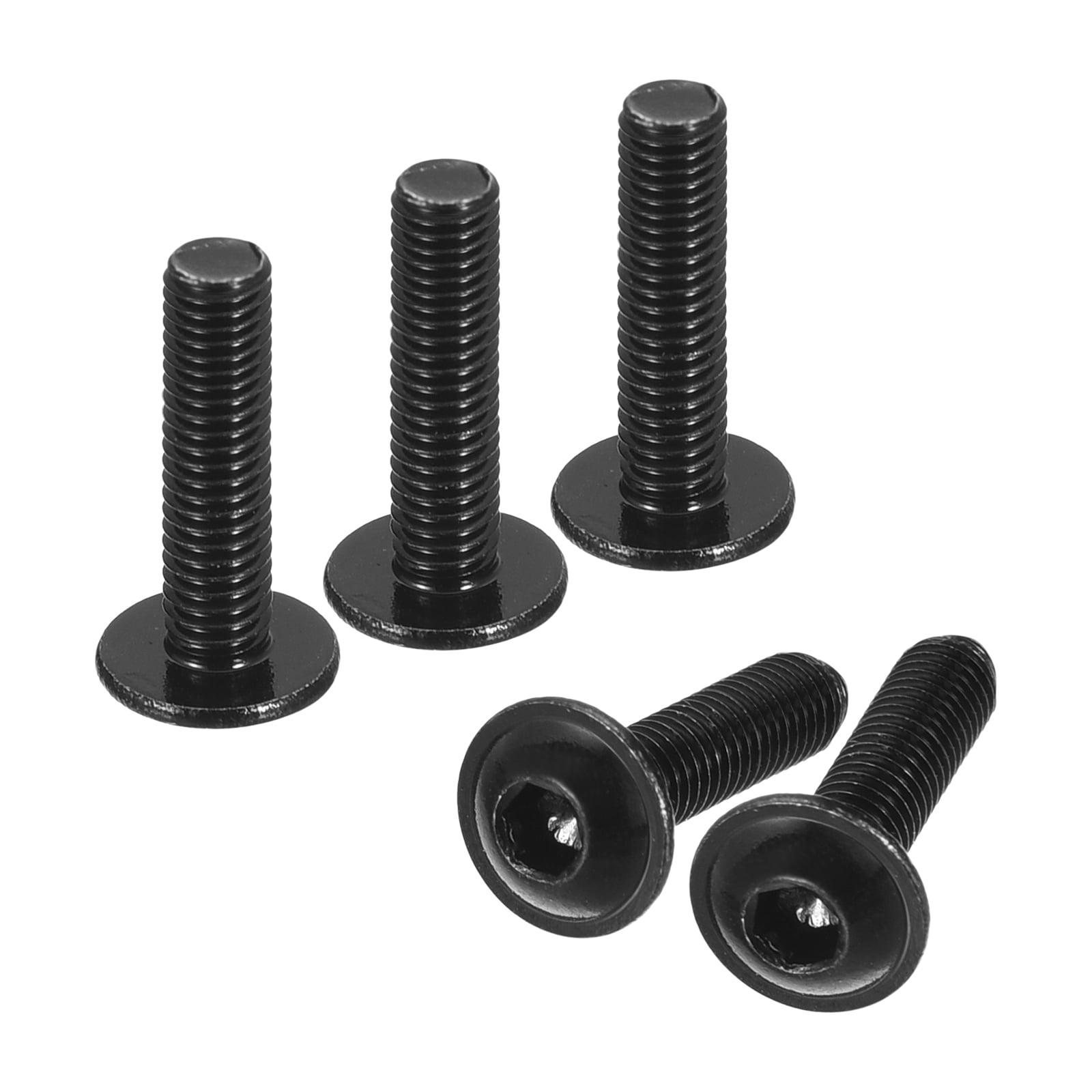 Flanged Button Head Socket Cap Screws, 50 Pack M3x12mm 304 Stainless ...