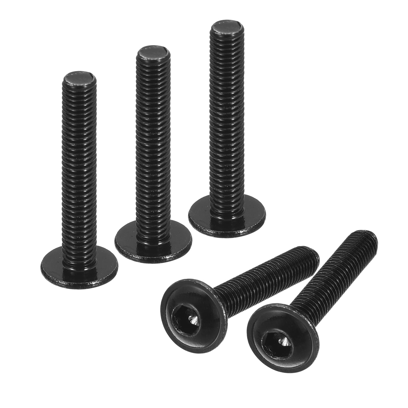 Flanged Button Head Socket Cap Screws, 50 Pack M3x18mm 304 Stainless ...