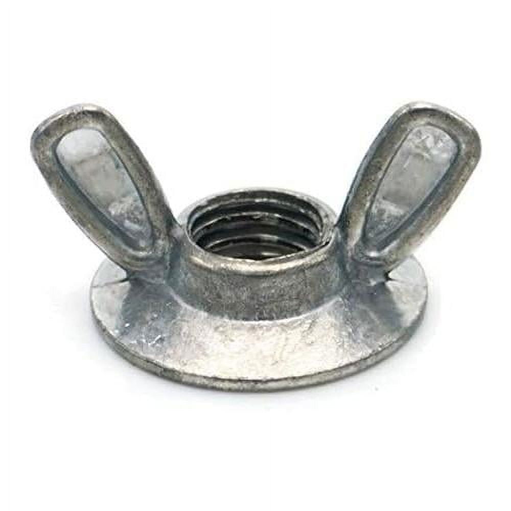 Flanged Wing Nuts Washer Base Wing Nuts Cast Zamak 3 Zinc Alloy - Sizes ...