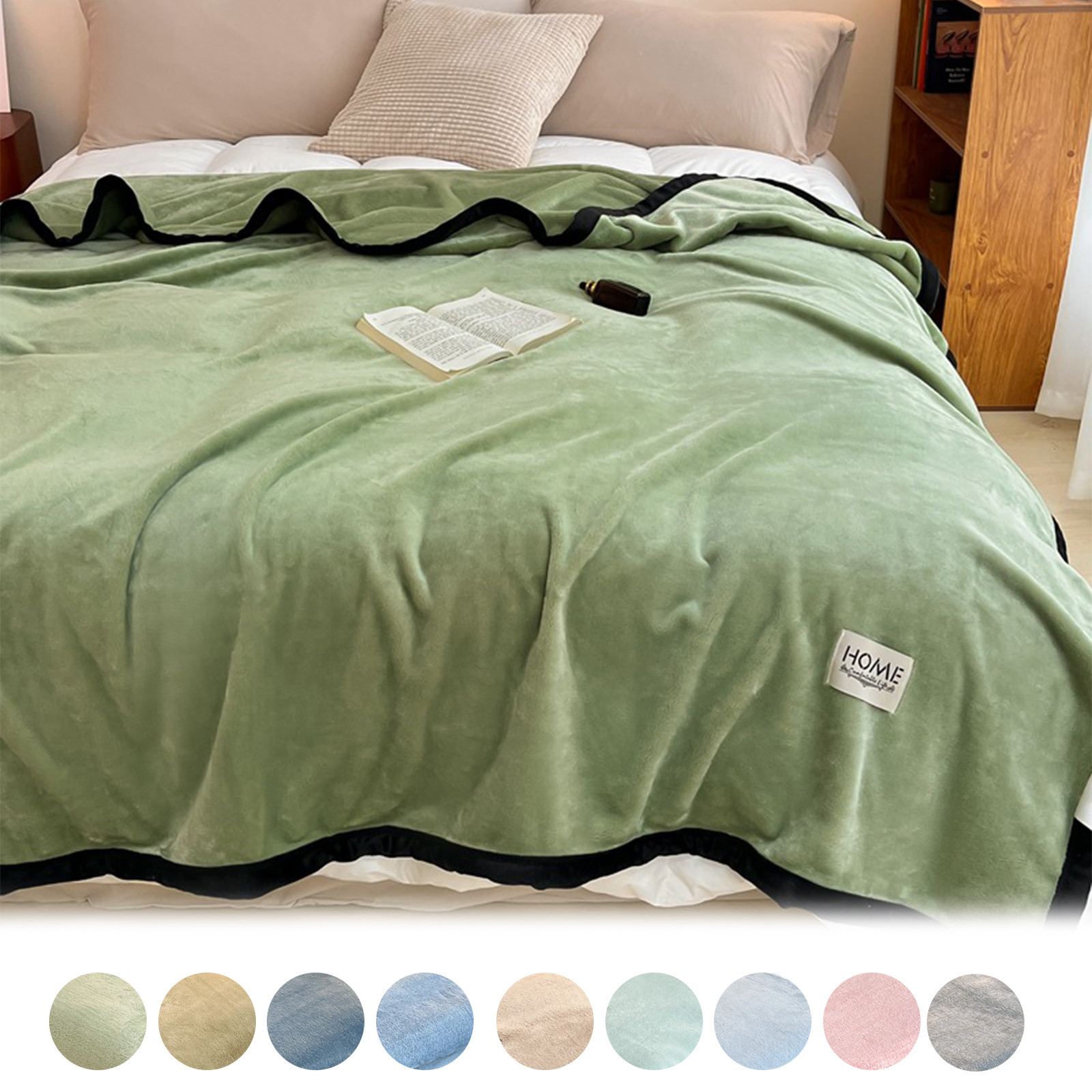 Flannel AirConditioner Blanket, High-Density, Soft Texture, Energy ...