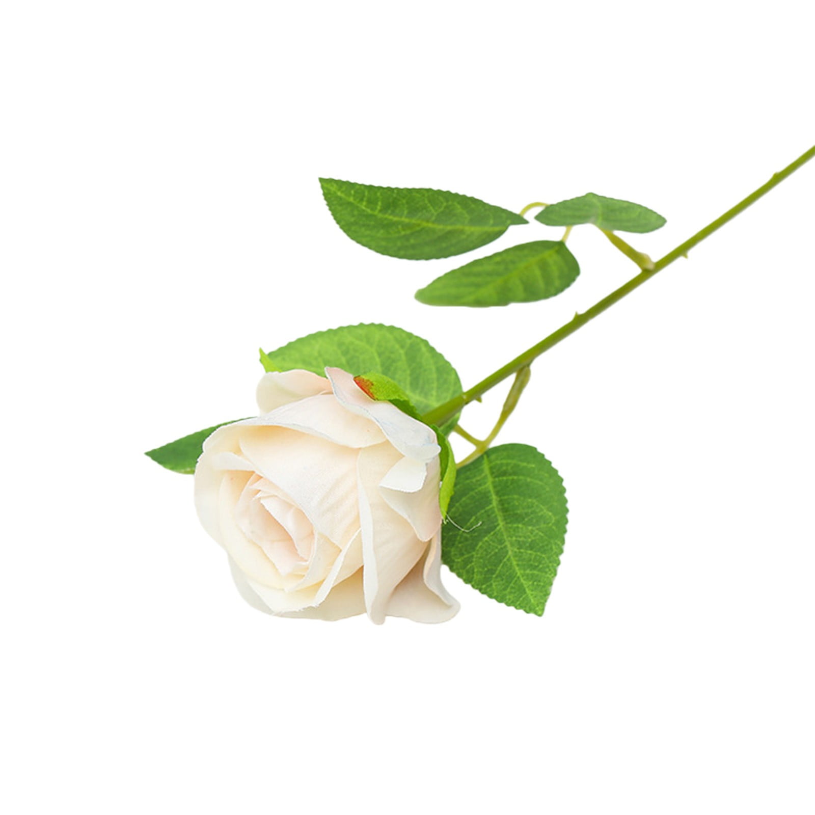 Flannel Artificial Red Rose Elegant Decor Hyper Realistic Fake Rose ...