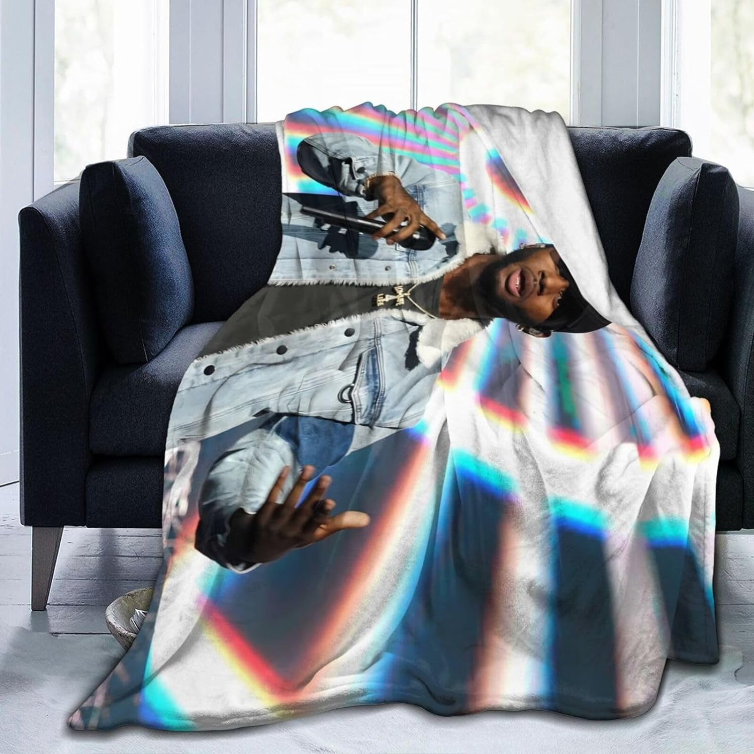 Flannel Blanket Bryson Rapper Tiller Throws Blankets Super Soft Fleece ...