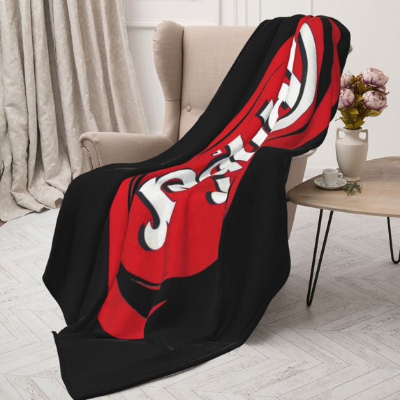 Flannel Blanket Classic Sign Print Throw Blanket Lightweight Durable ...