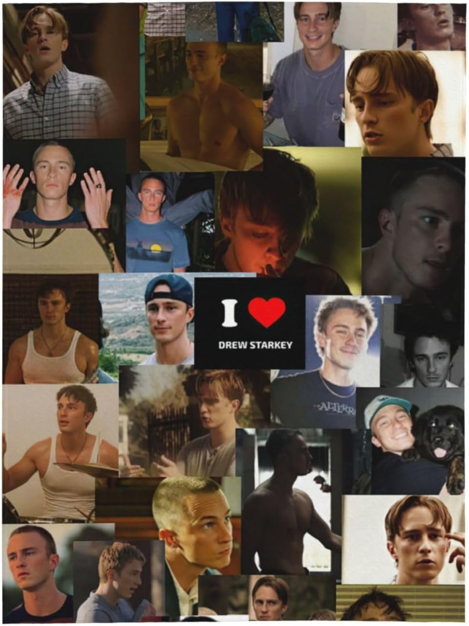 Flannel Blanket Drew Star Starkey Nap Blanket Air Conditioning Blankets ...