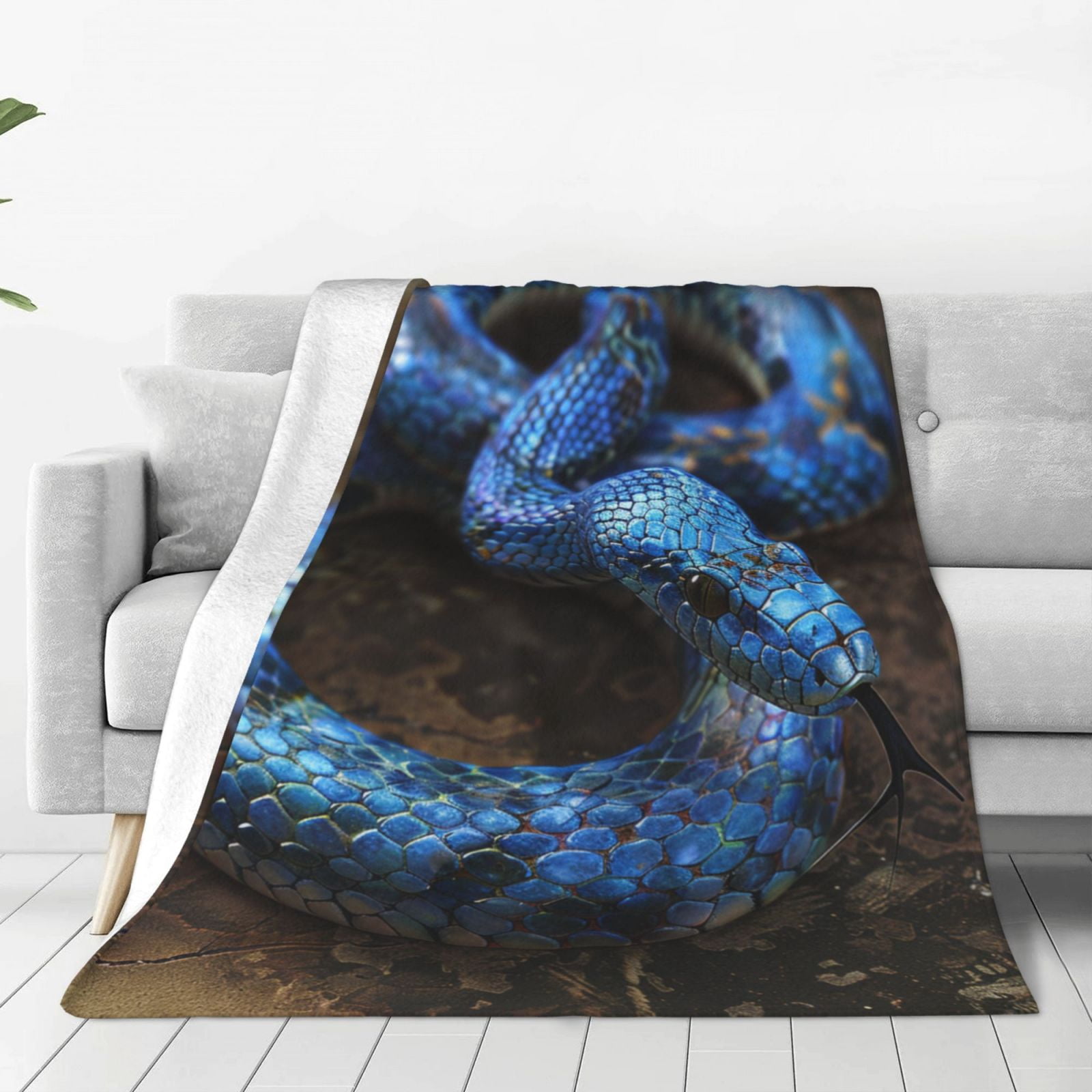 Flannel Blanket Sofa Chair Decorative Printed Bedspread Sofa Bed Cover ...