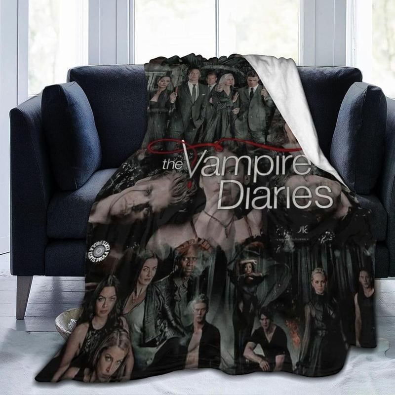 Flannel Blanket Throw Blankets The Play Vampire Tv Diaries Air ...