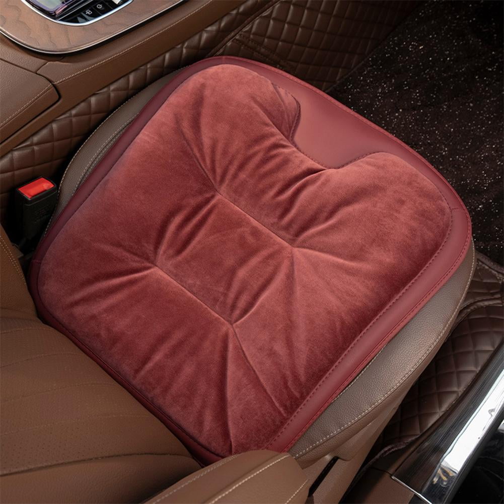 Flannel Car Seat Cushion with Breathable Design for Long - Time Drivers ...
