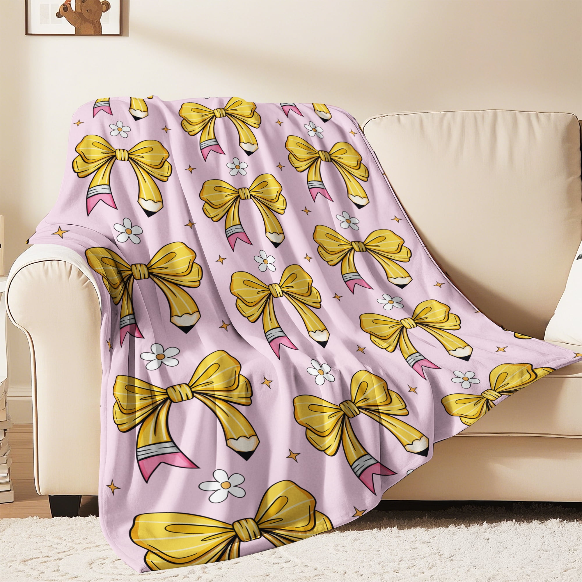 Flannel Fleece Throw Blanket, Soft Large Throw Blanket, Lightweight ...