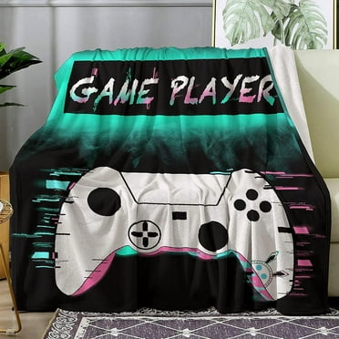 Bedding Gaming Throw Blanket Super Soft Gamer Gift for Couch Sofa for ...