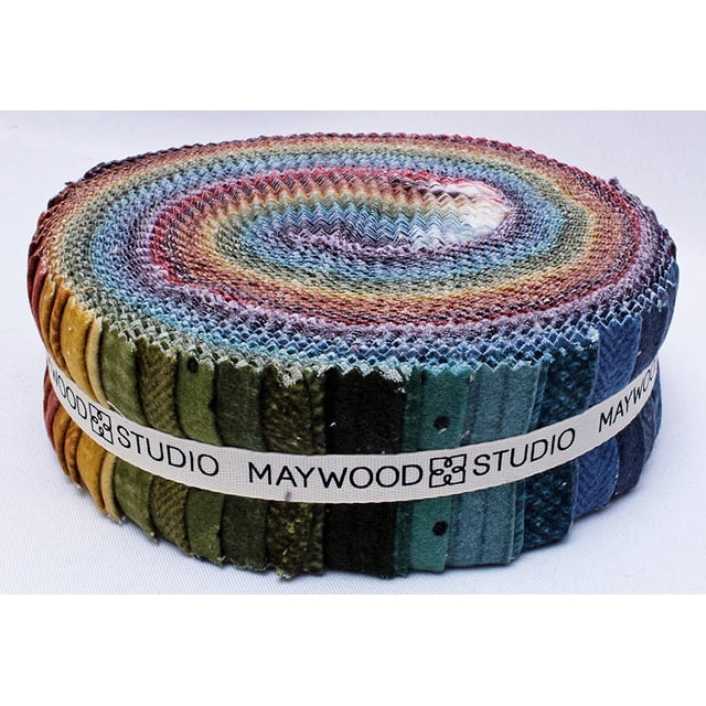 Flannel Jelly Roll Woolies Colors Flannel vol 2 by Bonnie Sullivan ...