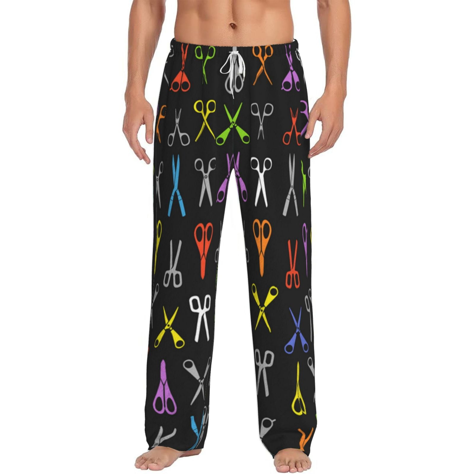 Flannel Pajama Pants Lounge Bottoms Soft Casual with Pockets, Color ...
