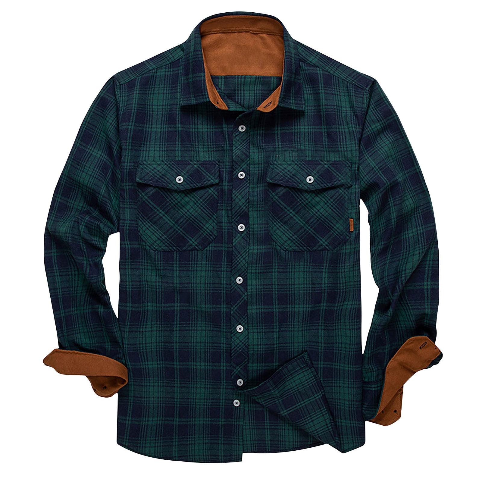 Flannel Plaid Shirt Jacket for Men,Mens Plaid Shirt,Mens Flannel Jacket ...