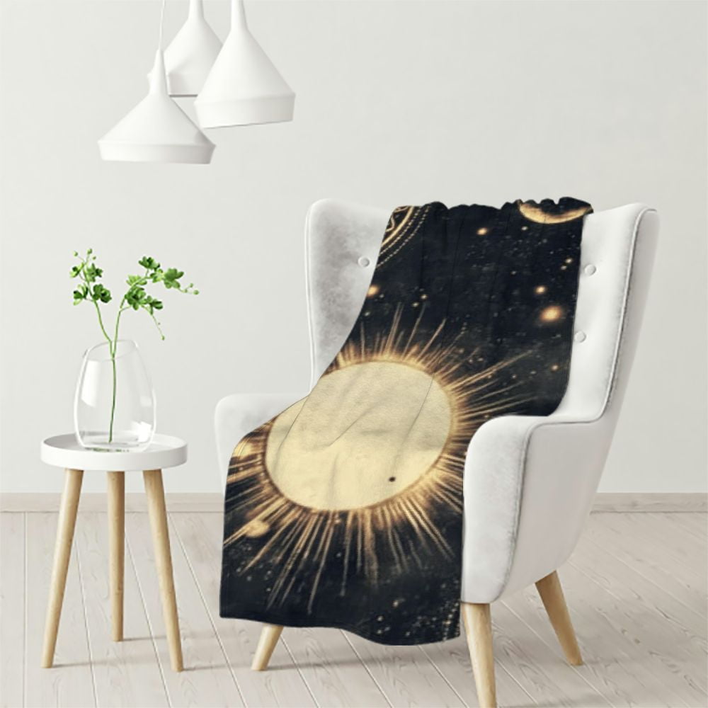 Flannel Plush Blanket Mosque Lantern Islamic for Bed Couch Sofa Chair Aesthetic Cute Soft Warm ...