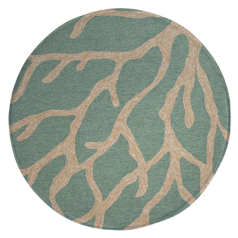 Flannel Round Carpet Art Texture 3D Print Non-slip Carpet Anti-Slip Rug ...