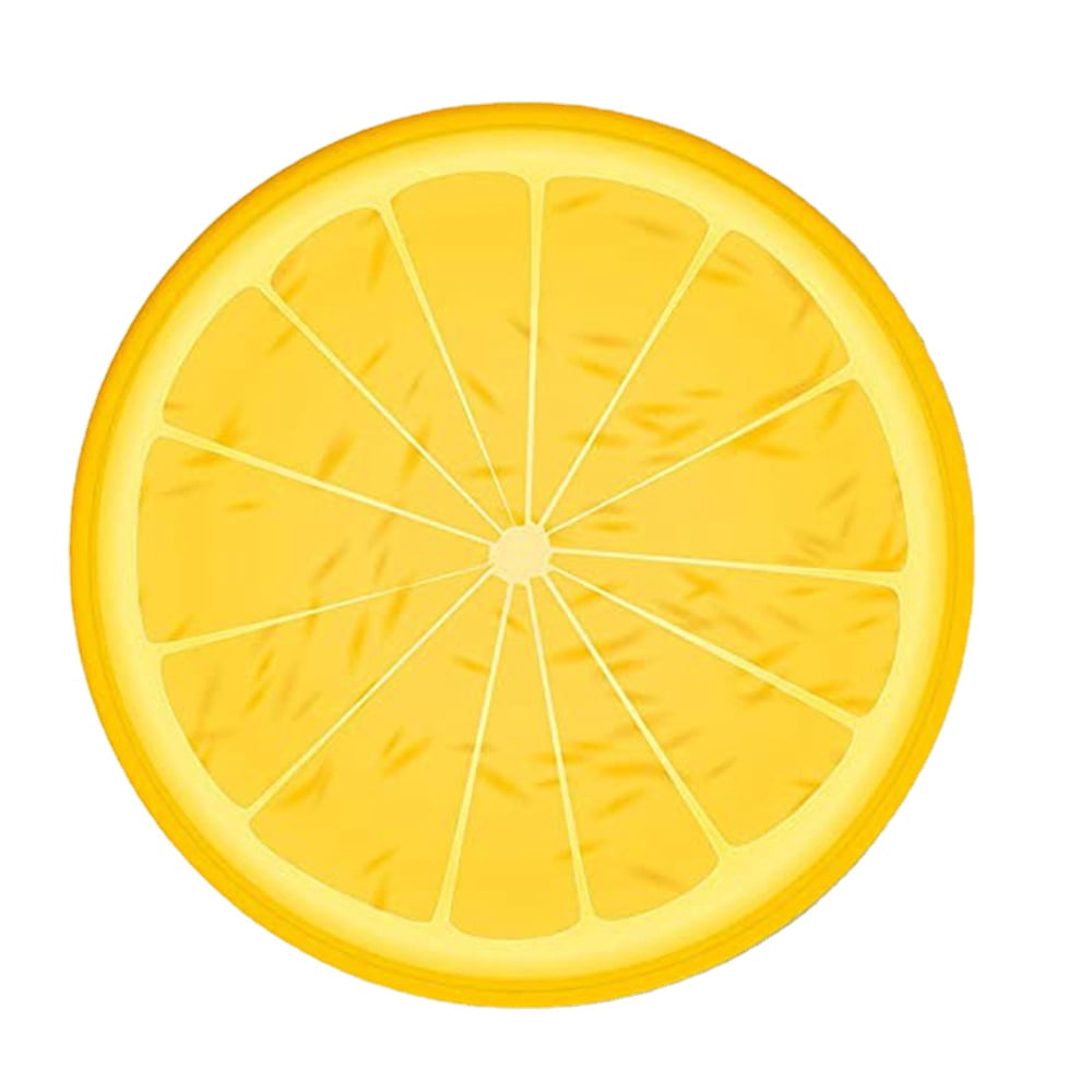 Flannel Round Carpet Summer Sweet Watermelon Pattern 3D Print Area Rugs ...