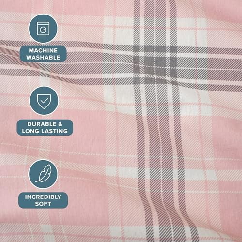 Flannel Sheet Set Prints, 100% Cotton, Velvety Soft Heavyweight ...