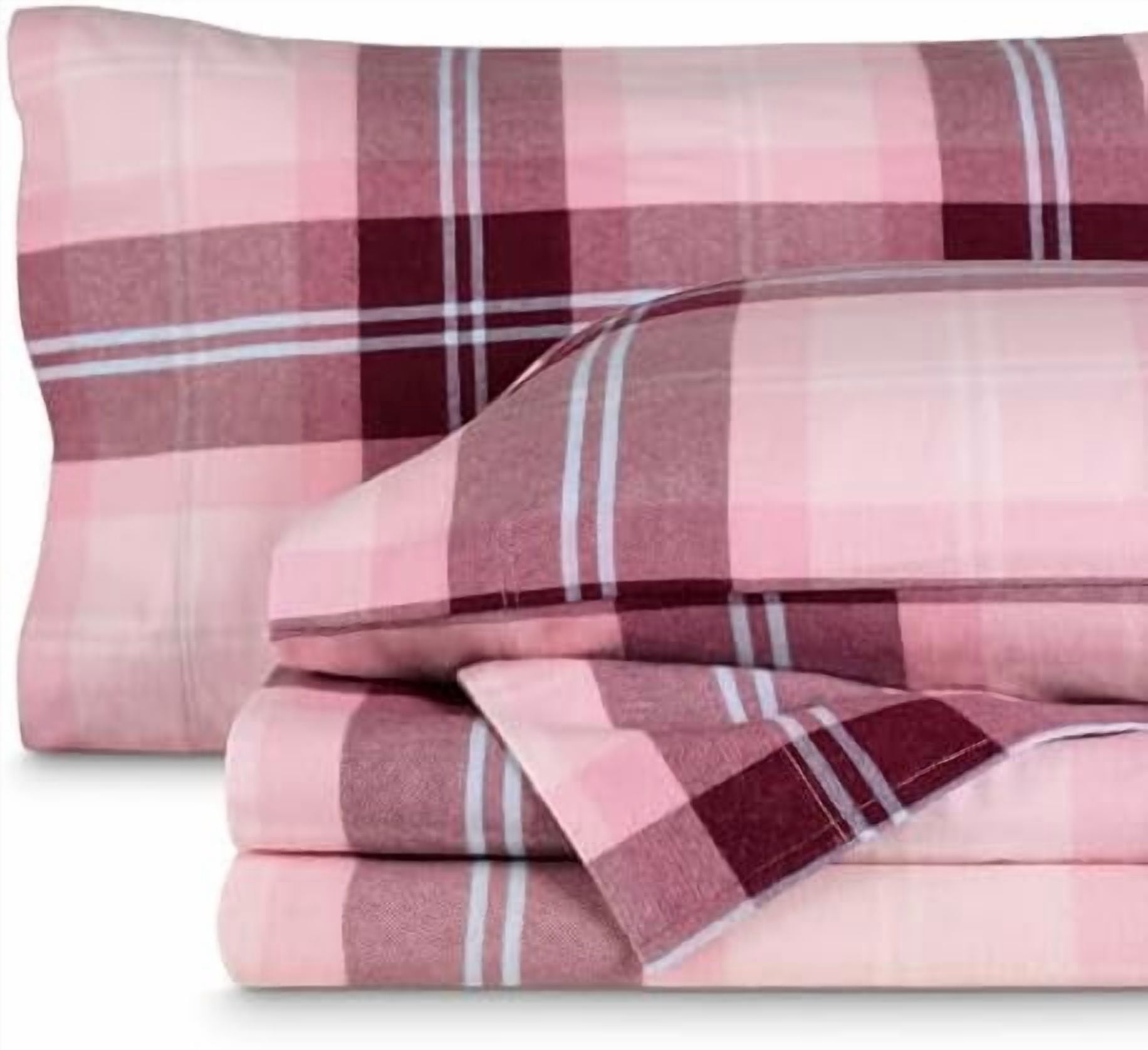 Flannel Sheet Set Prints, 100% Cotton, Velvety Soft Heavyweight ...