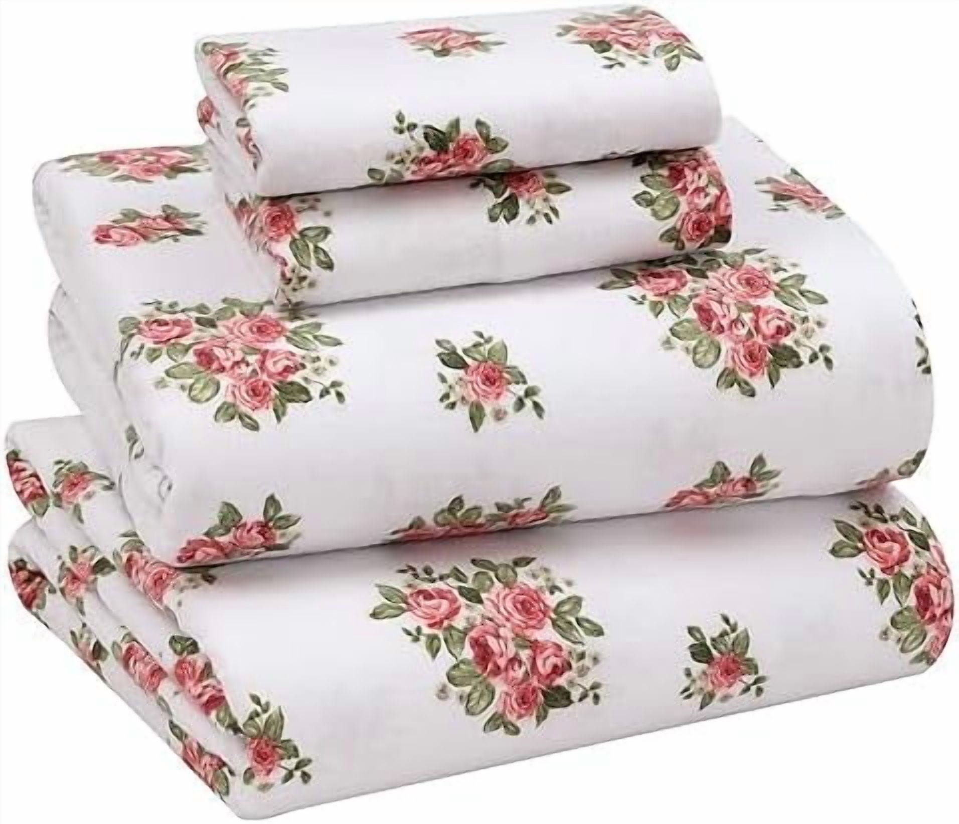 Flannel Sheets California King Size - 100% Cotton Brushed Cal King Bed ...