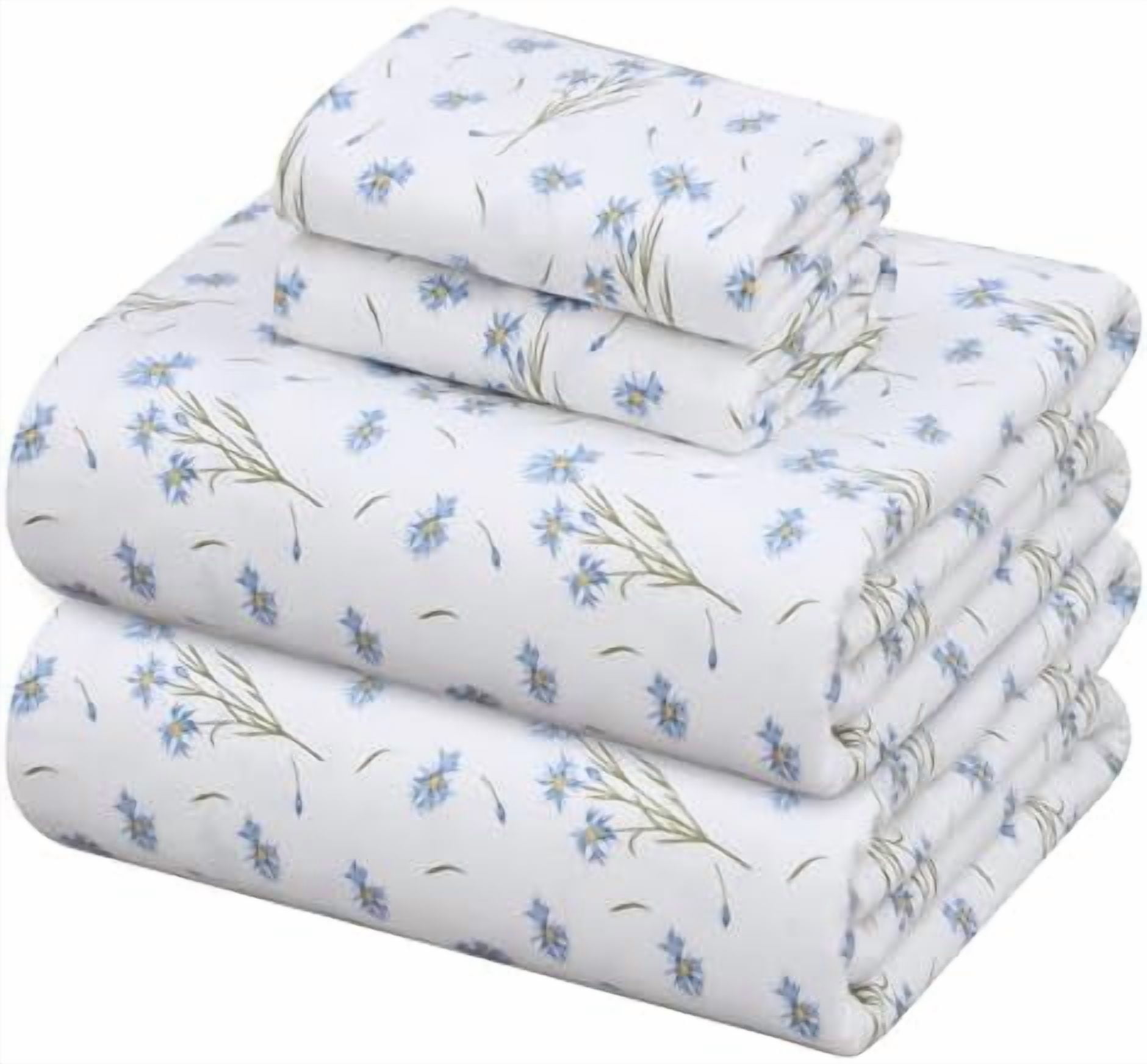 Flannel Sheets California King Size - Soft & Comfy Deep Pocket Cotton ...