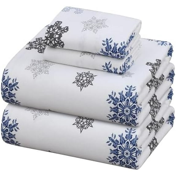 Flannel Sheets Full Size Bed Set - Soft & Comfy Deep Pocket Cotton ...