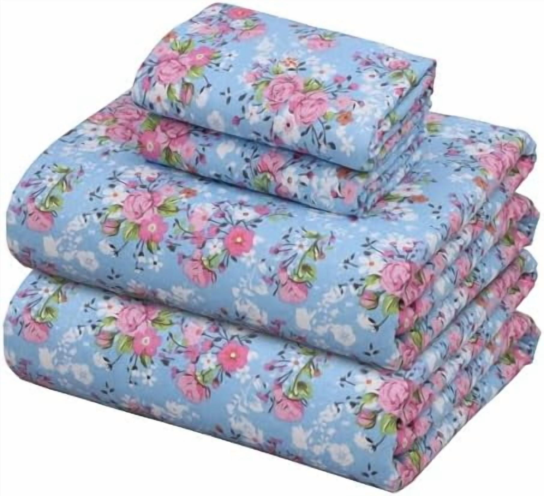 Flannel Sheets King Size Set - Soft & Comfy Deep Pocket Cotton Flannel ...