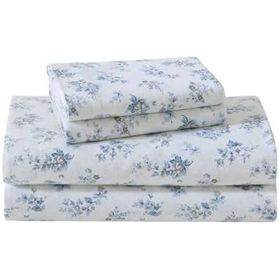 - Flannel Sheets Queen Size, Anti-Pilling & Wrinkle Resistant Cotton ...