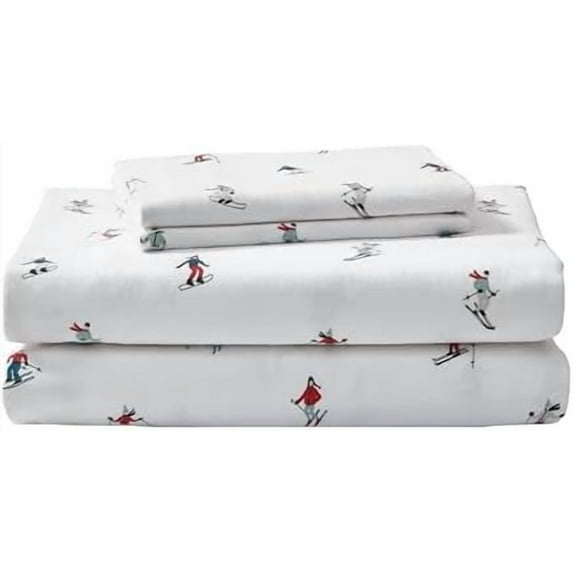 - Flannel Sheets Queen Size, Anti-Pilling & Wrinkle Resistant Cotton ...