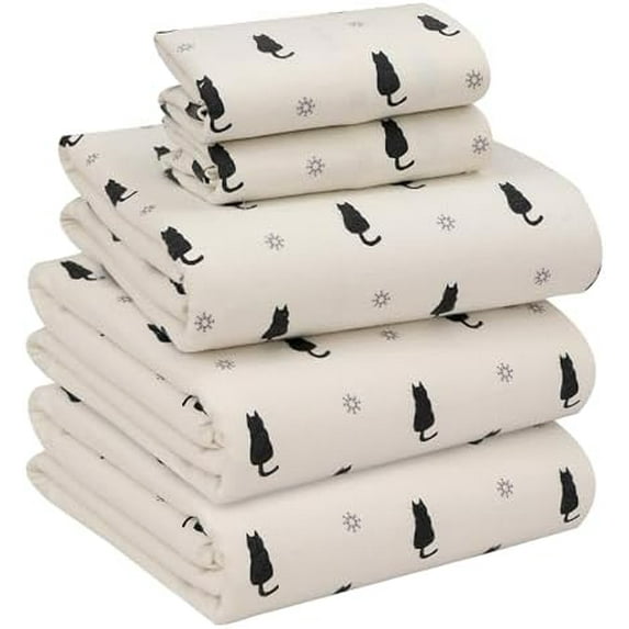 Flannel Sheets Split King Size - 100% Cotton Brushed Split King Bed ...