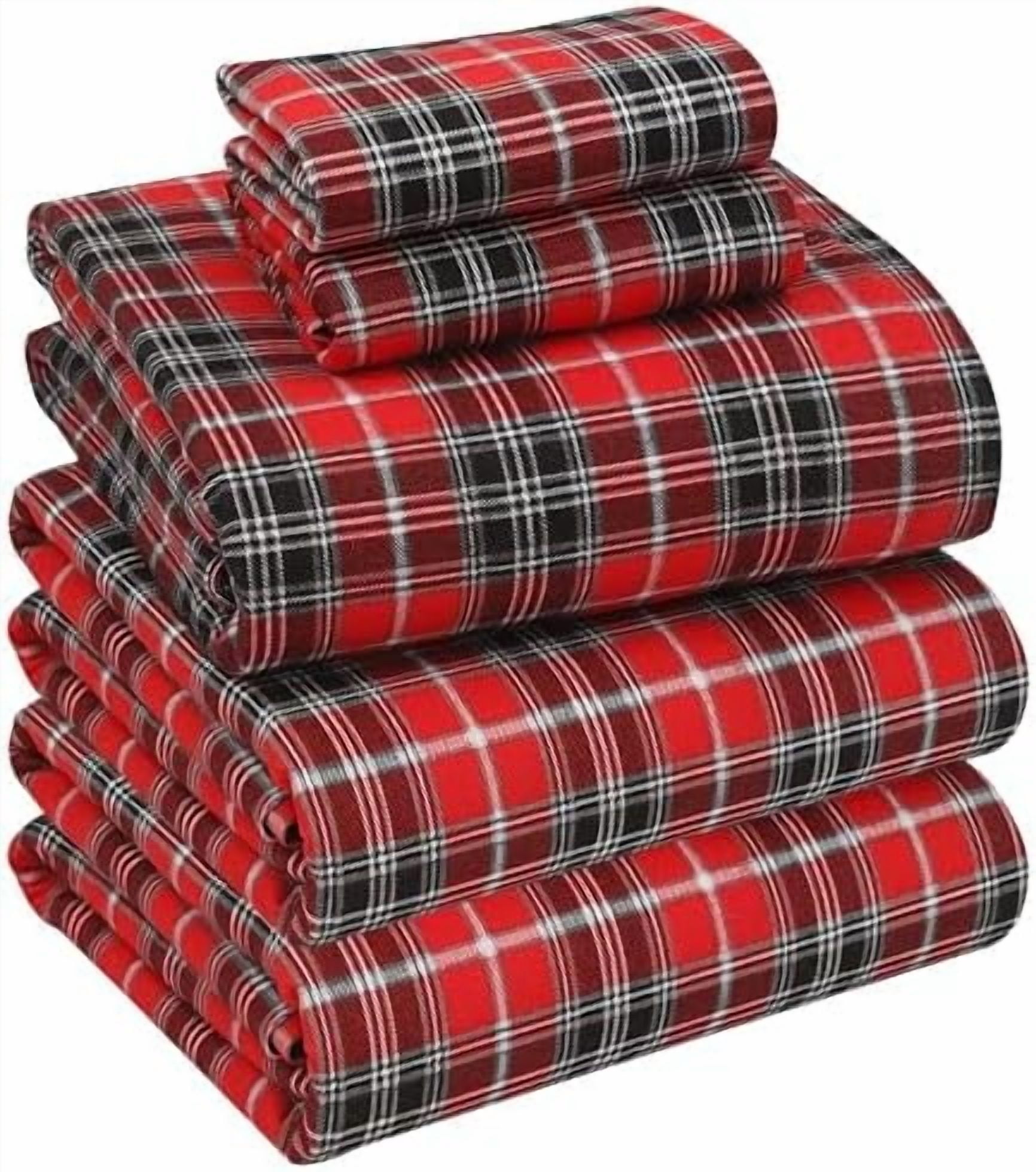 Flannel Sheets Split King Size - 100% Cotton Double Brushed Split King ...