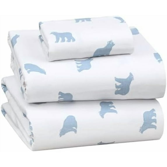Flannel Sheets Twin Size - 100% Cotton Double Brushed Twin Sheets Set ...