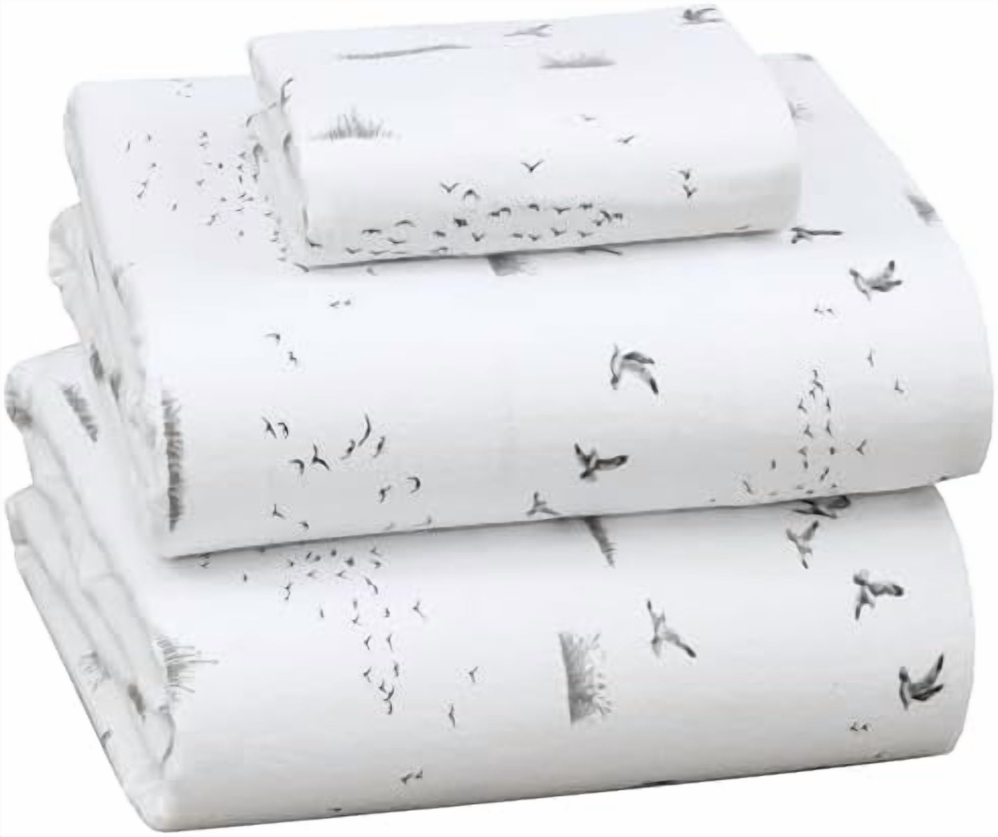 Flannel Sheets Twin Size - 100% Cotton Double Brushed Twin Sheets Set ...