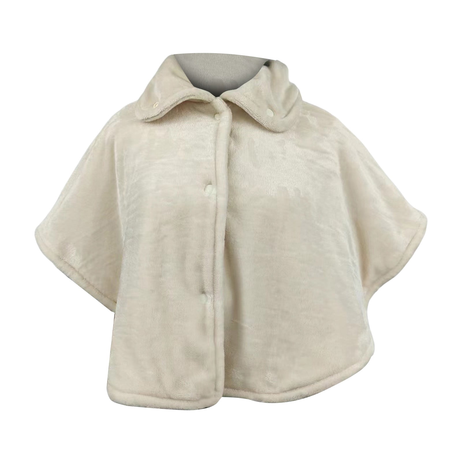 Flannel Shoulder Guard Neck Cervical Vertebra Waistcoat Shawl Elderly ...